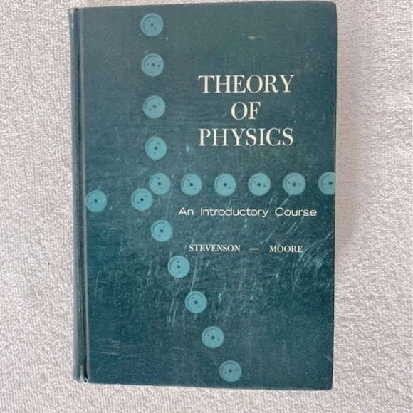 Vintage | Other | Vintage Theory Of Physics And Introductory Course ...